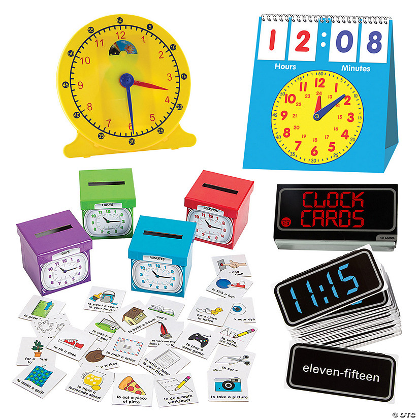 Telling Time Kit - 86 Pc. - Discontinued
