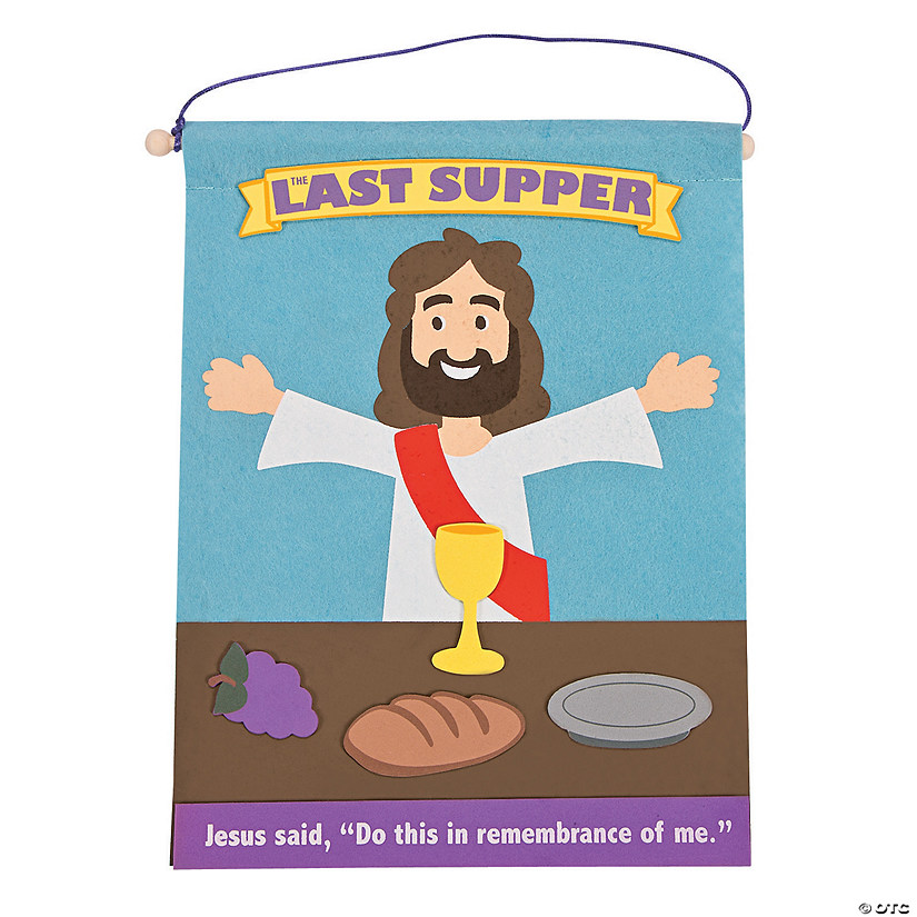 The Last Supper Banner Craft Kit - Discontinued