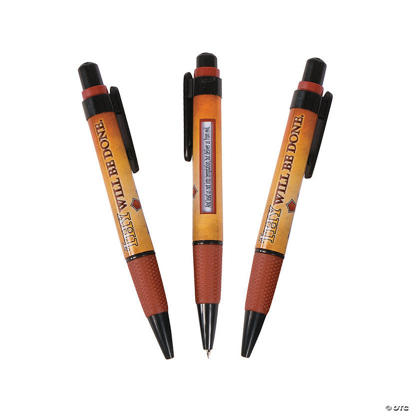 The Lord’s Prayer Message Pens - 12 Pc. | Oriental Trading