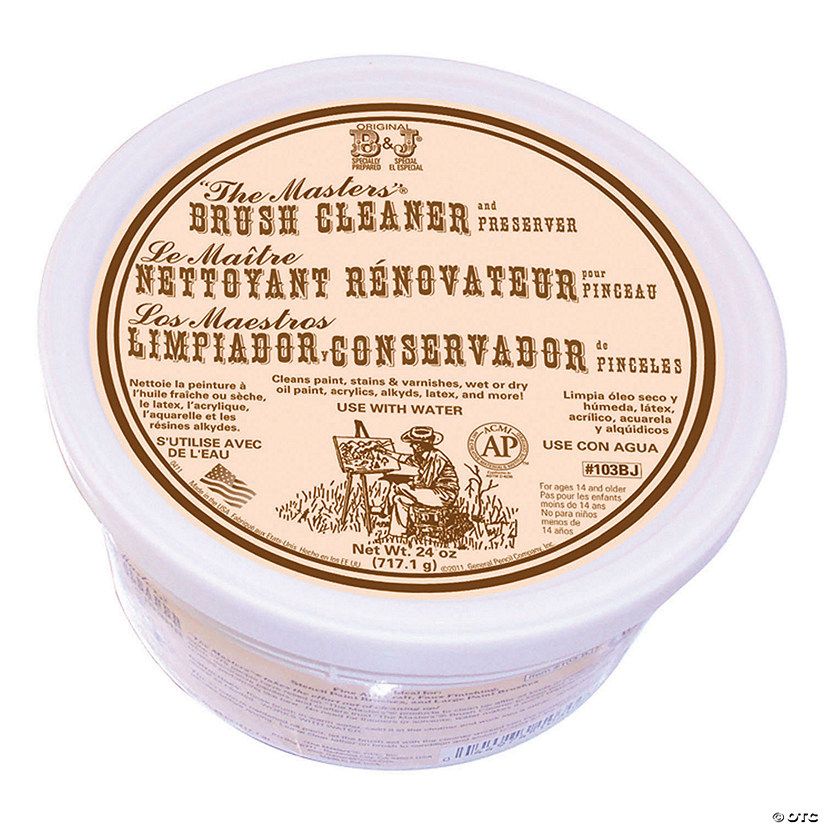 The Master's Brush Cleaner & Preserver-24oz | Oriental Trading