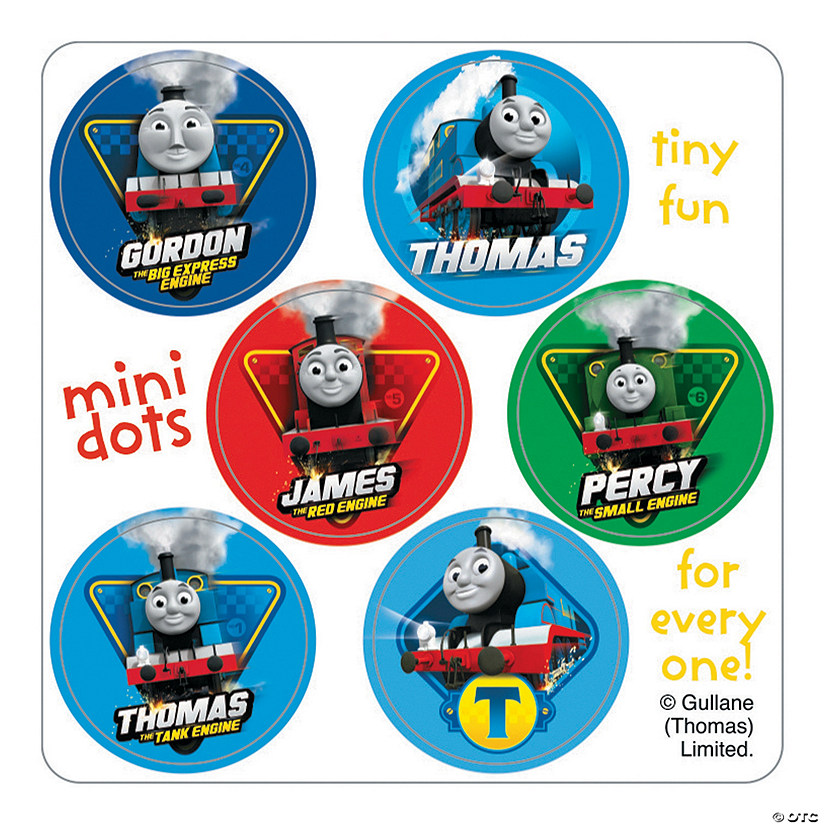 Thomas the Train Mini Dots Stickers - Discontinued