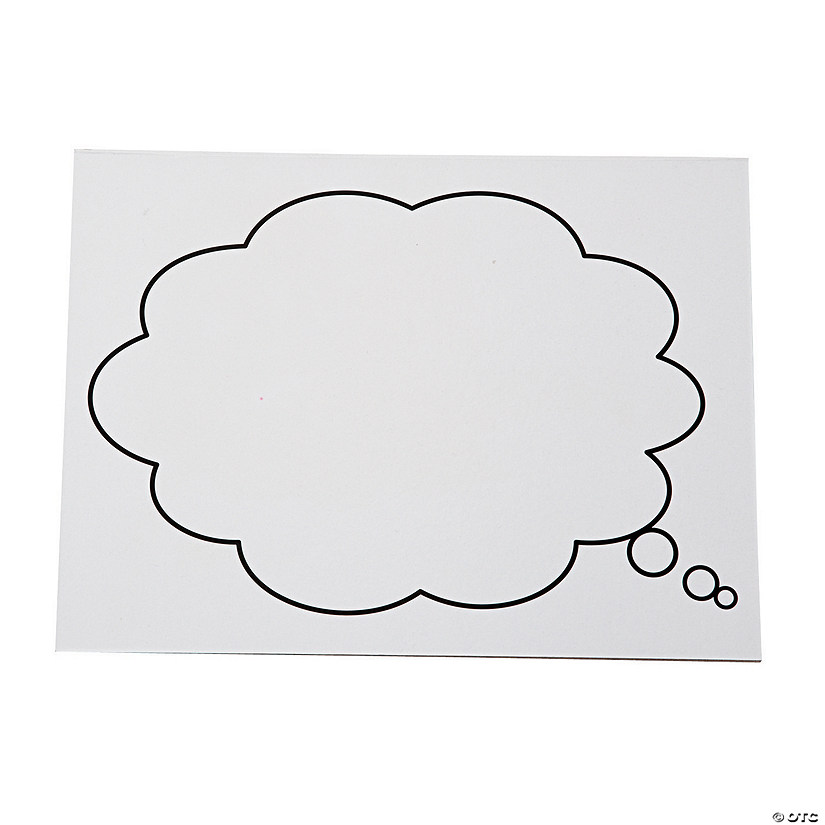 Thought Bubble Dry Erase Boards