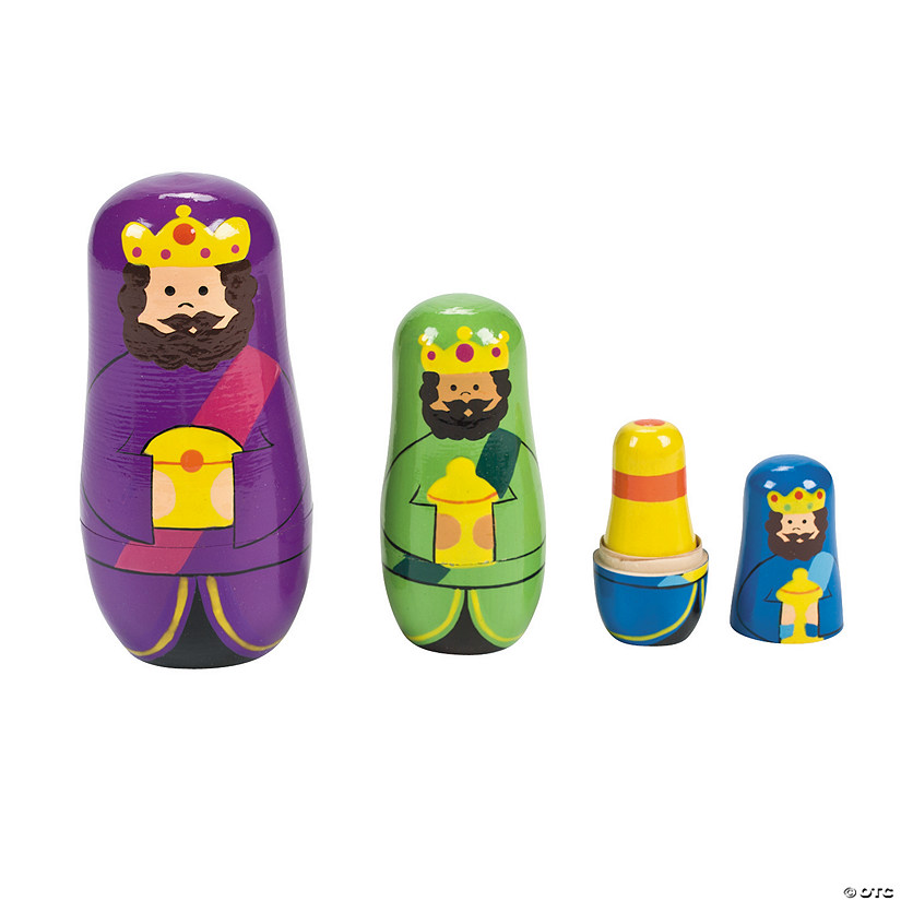 Three Wise Men Nesting Dolls - Discontinued