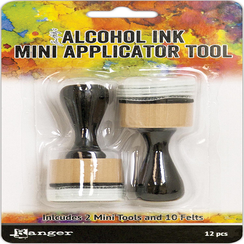 Tim Holtz Alcohol Ink Mini Applicator Tool-12 Pieces | Oriental Trading