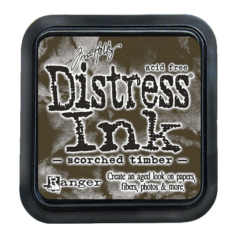 Tim Holtz Distress Ink Pad-Scorched Timber | Oriental Trading