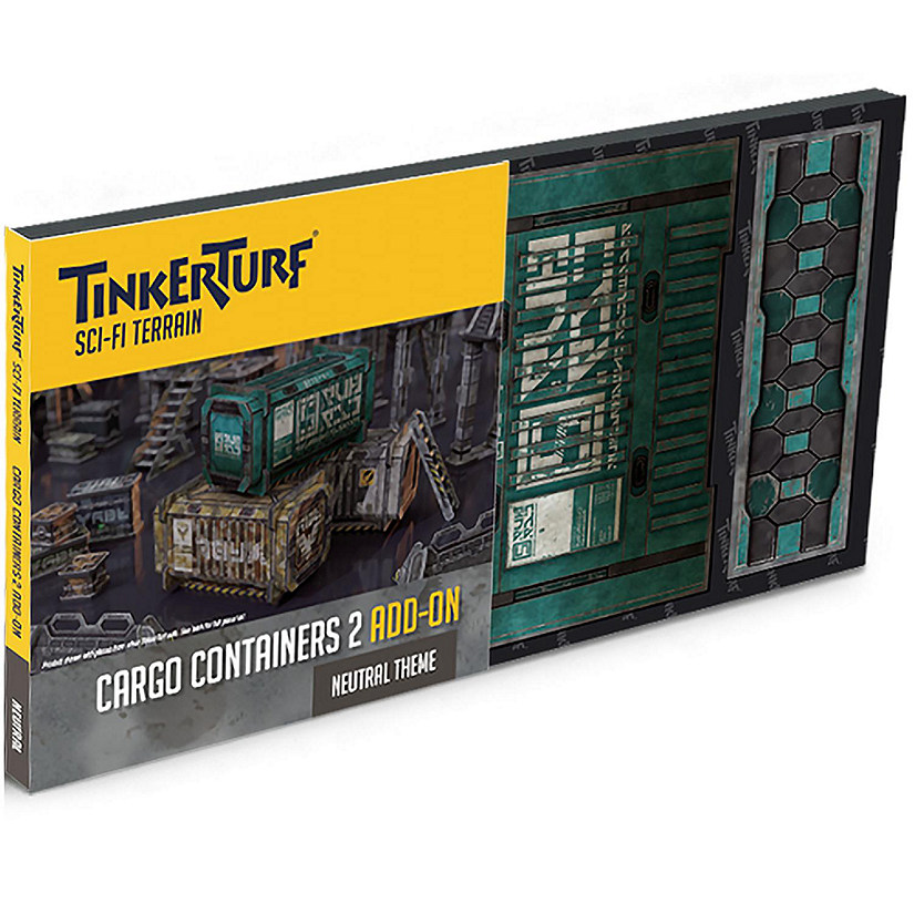 Tinkerturf Sci-Fi Terrain: Cargo Containers Series 2 Add-On - Neutral ...