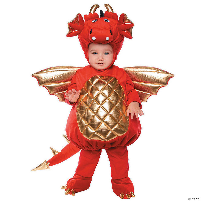 Toddler Red Dragon Costume | Oriental Trading