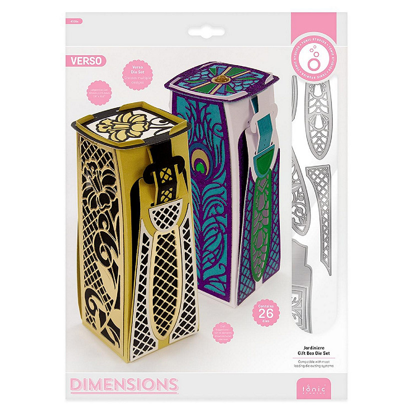 Tonic Studios Gift Box Die Set-Jardiniere | Oriental Trading