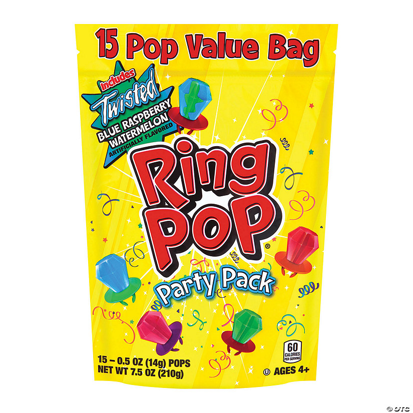 Topps Ring Pop ® Party Pack - 15 Pc. - Discontinued