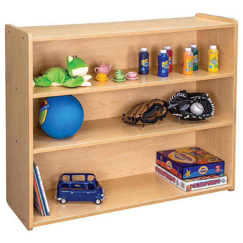 Tot Mate School Age Shelf Storage, Assembled (Maple) | Oriental Trading
