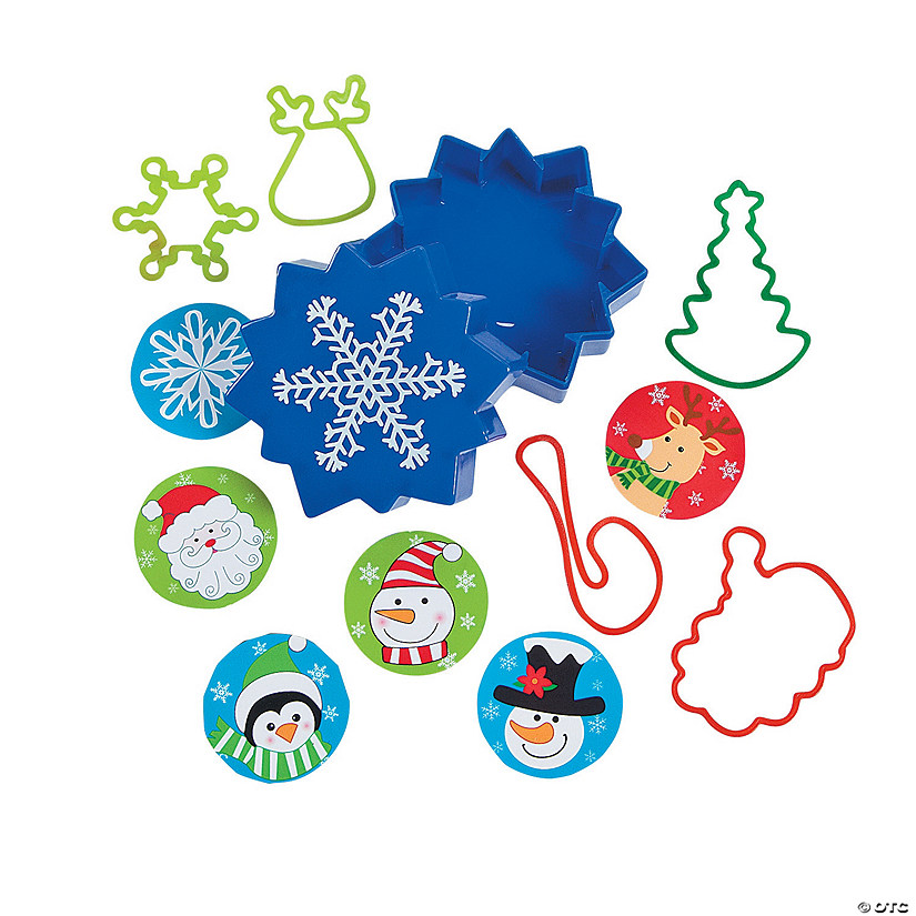 Toy-Filled Snowflake Containers - Discontinued