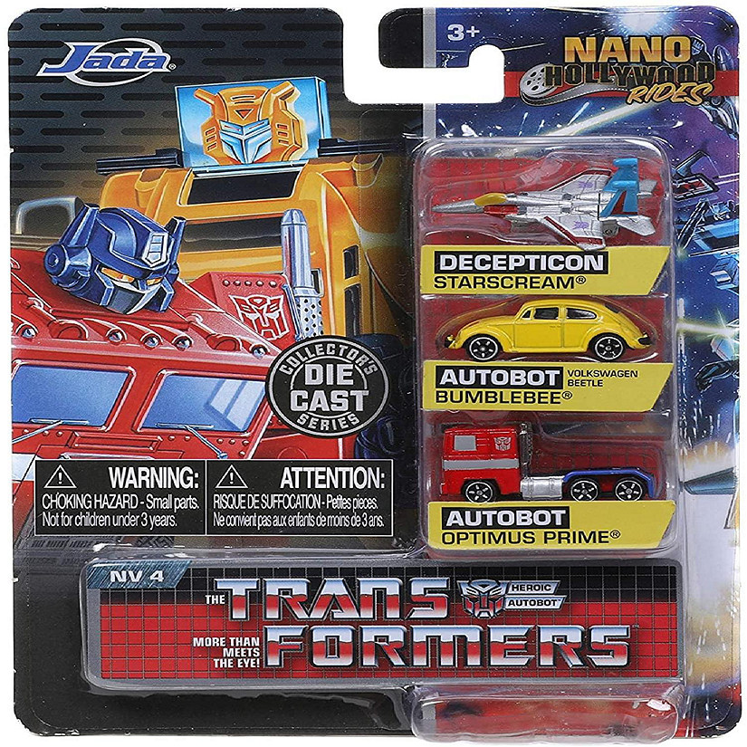 Transformers Nano Hollywood Rides 3-Pack Set B | Oriental Trading