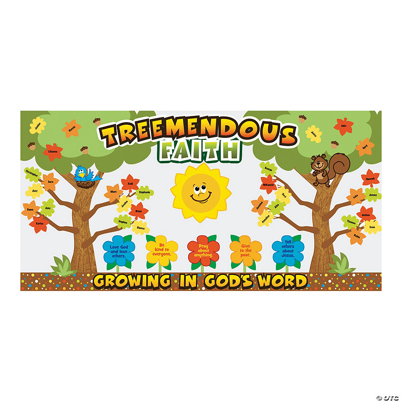 Tremendous Faith Bulletin Board Set