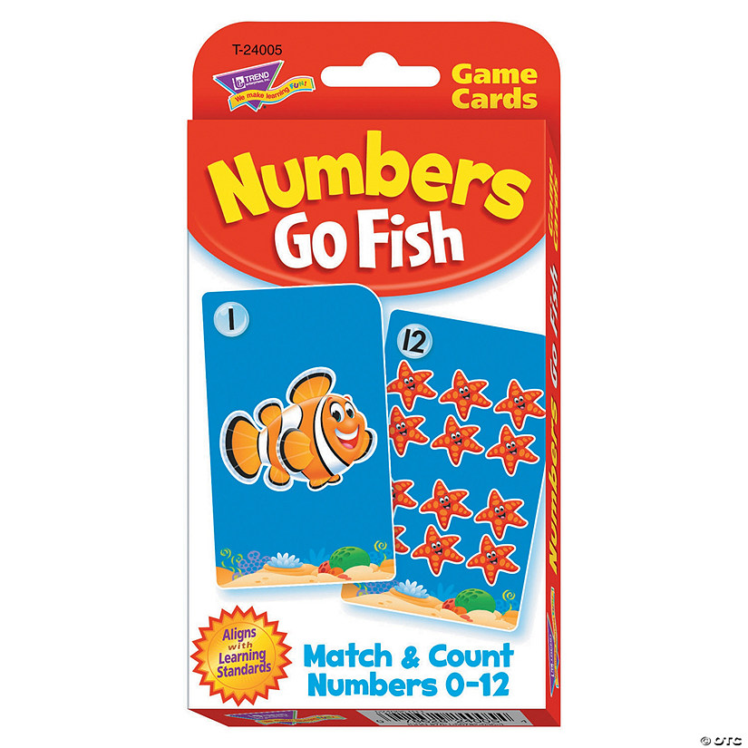 TREND (12 Ea) Challenge Cards Numbers Go