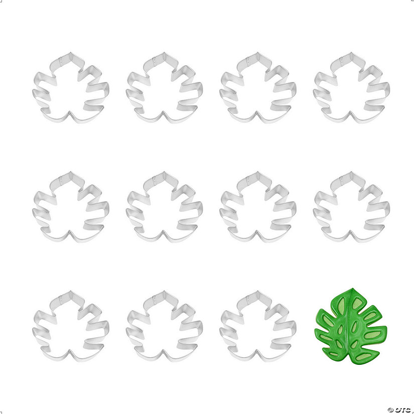 Tropical Leaf 4.5" Cookie Cutters | Oriental Trading