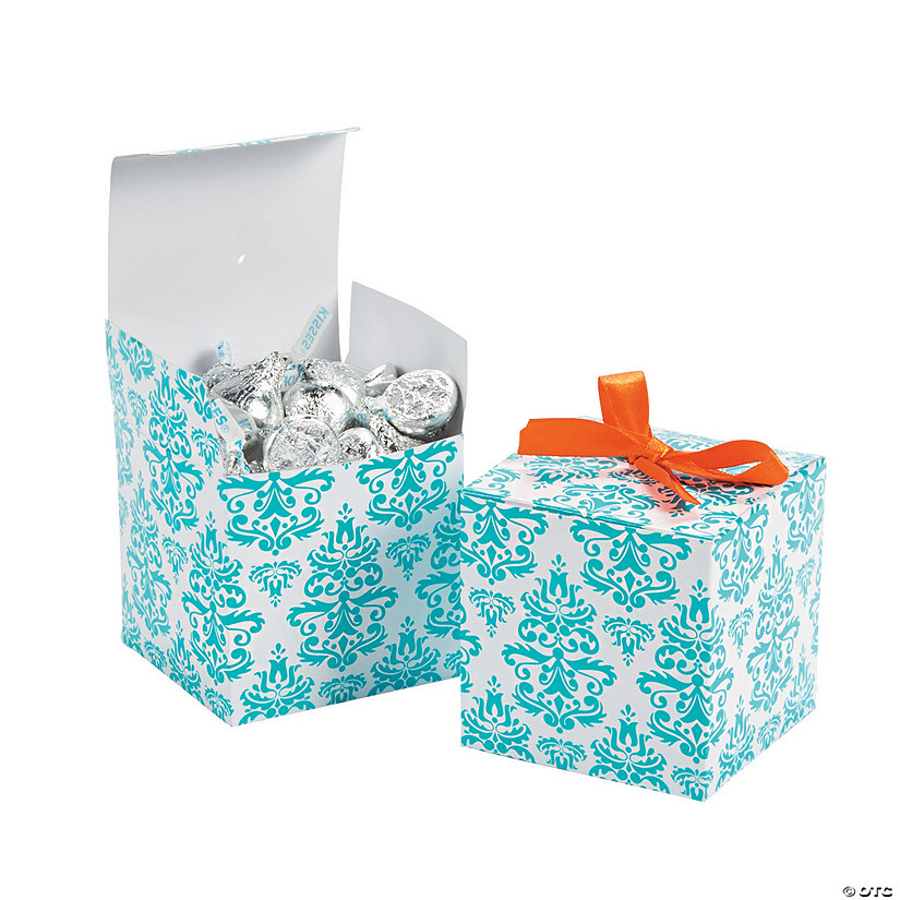 Turquoise Favor Boxes - Discontinued