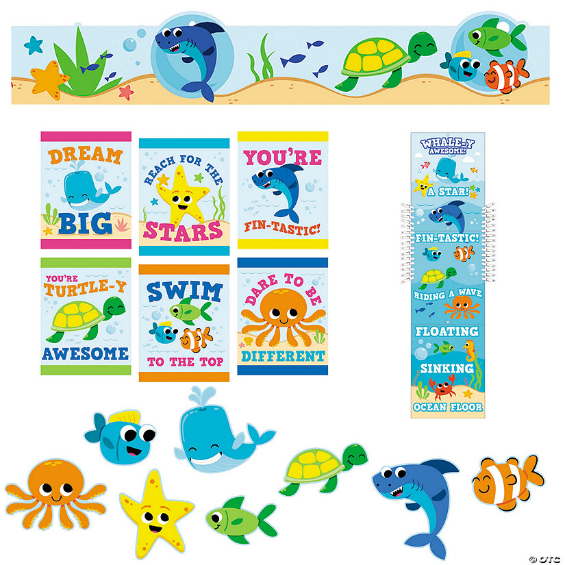 Under the Sea Classroom Decorating Kit - 55 Pc. | Oriental Trading