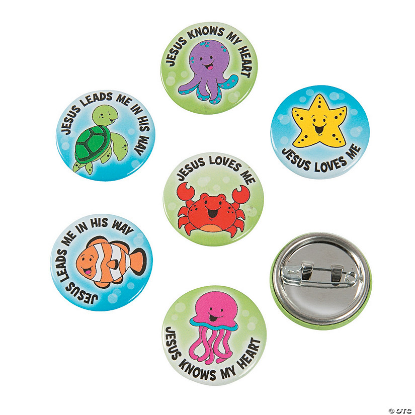 Under The Sea Mini Buttons - Discontinued