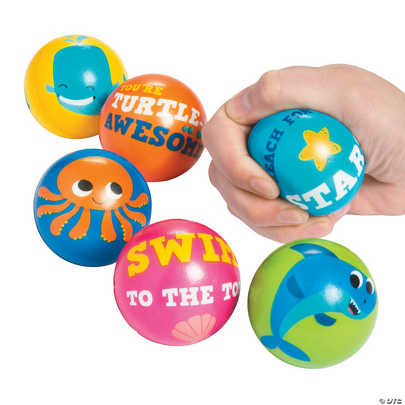 Under the Sea Stress Balls - 12 Pc. | Oriental Trading