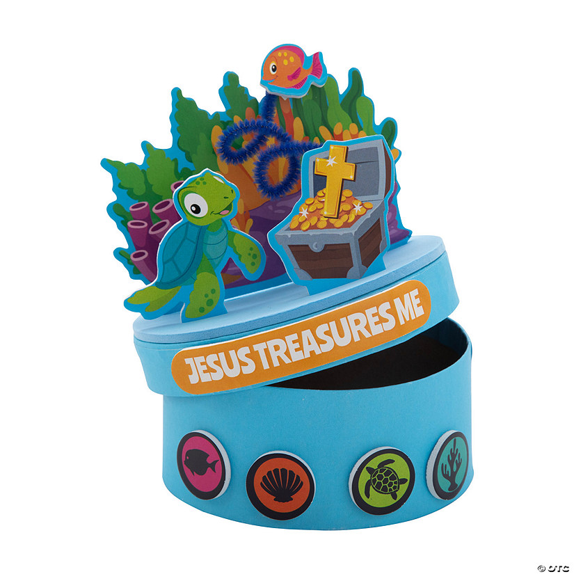 Under the Sea VBS Prayer Box Craft Kit - Makes 12 - Discontinued