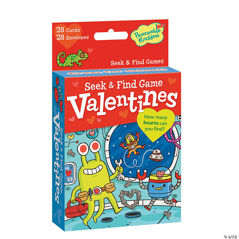 Valentine Seek & Find Card Pack