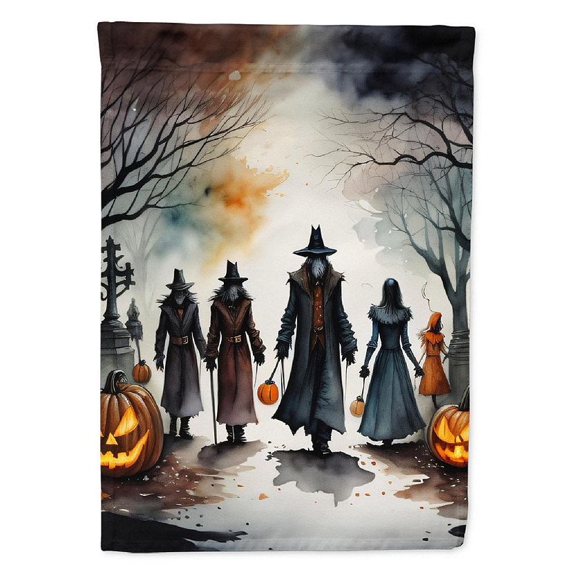 Vampires Spooky Halloween House Flag