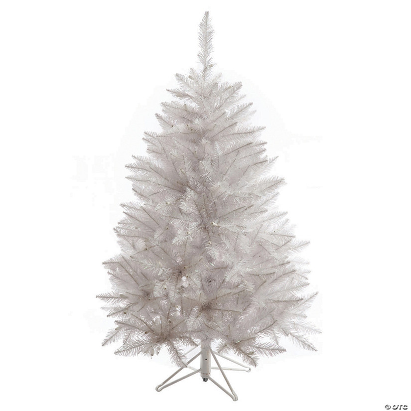 Vickerman 4.5' Sparkle White Spruce Artificial Christmas Tree - Unlit