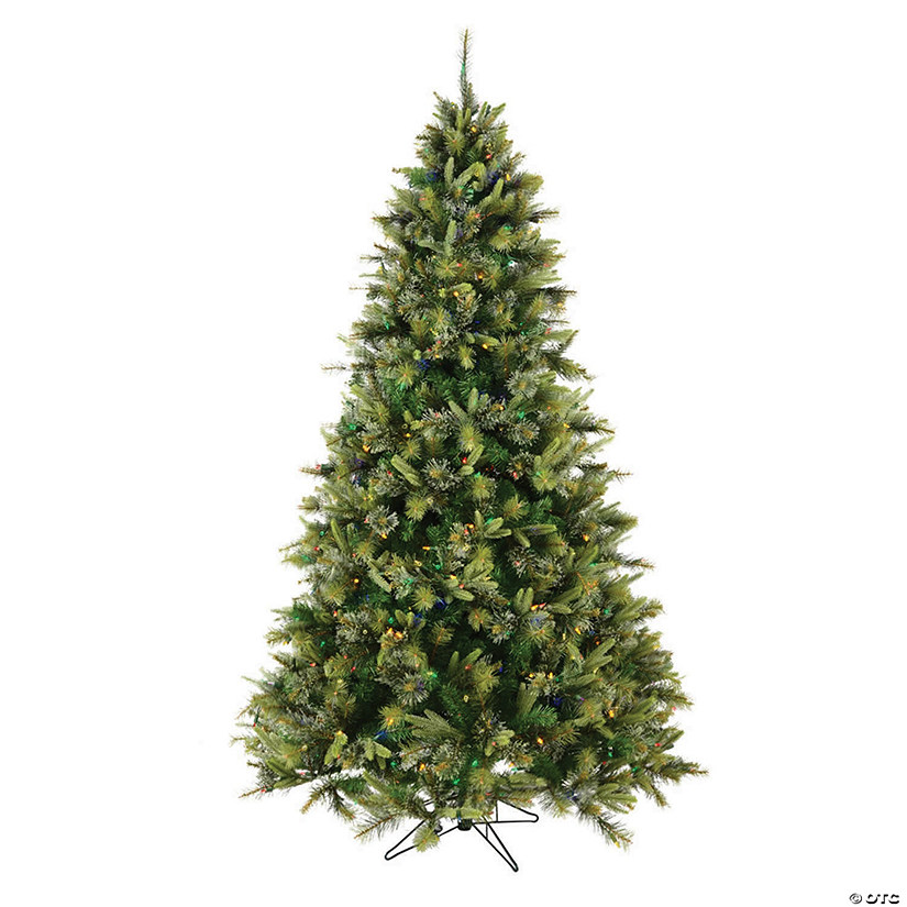 Vickerman 6.5' Cashmere Pine Christmas Tree with Multi-Colored LED Lights