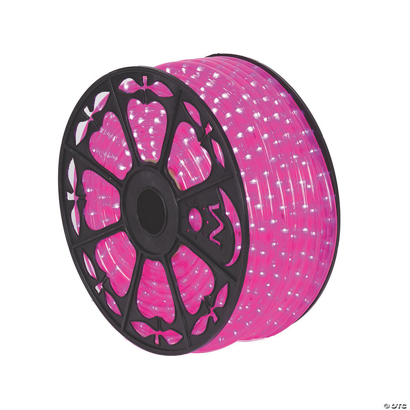 Vickerman Pink LED Rope Light 150 ft