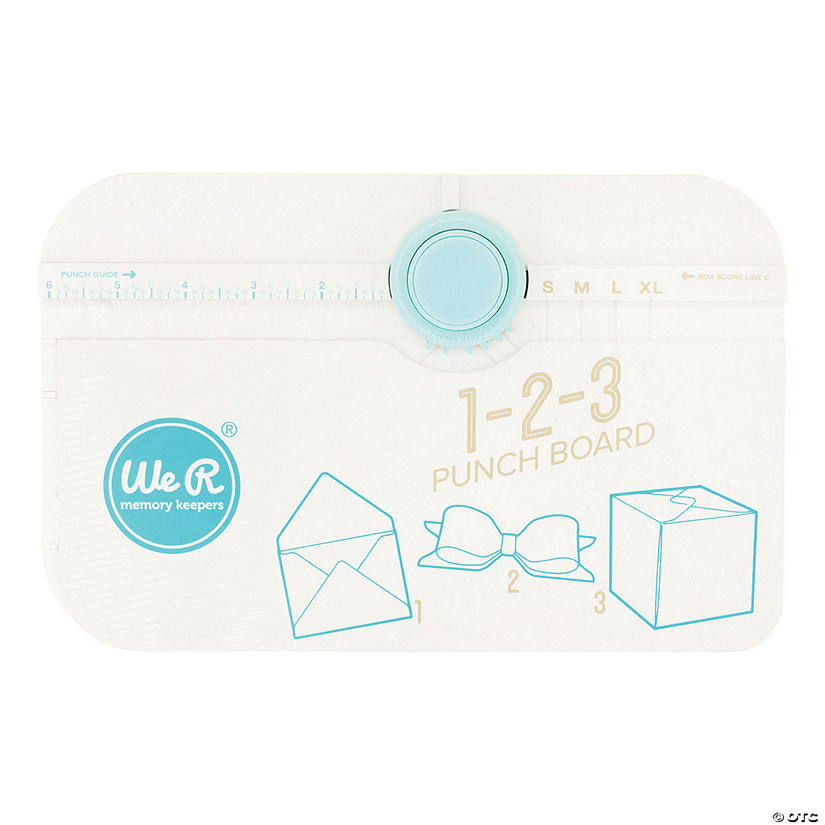 We R Memory Keepers 123 Punch Board- | Oriental Trading