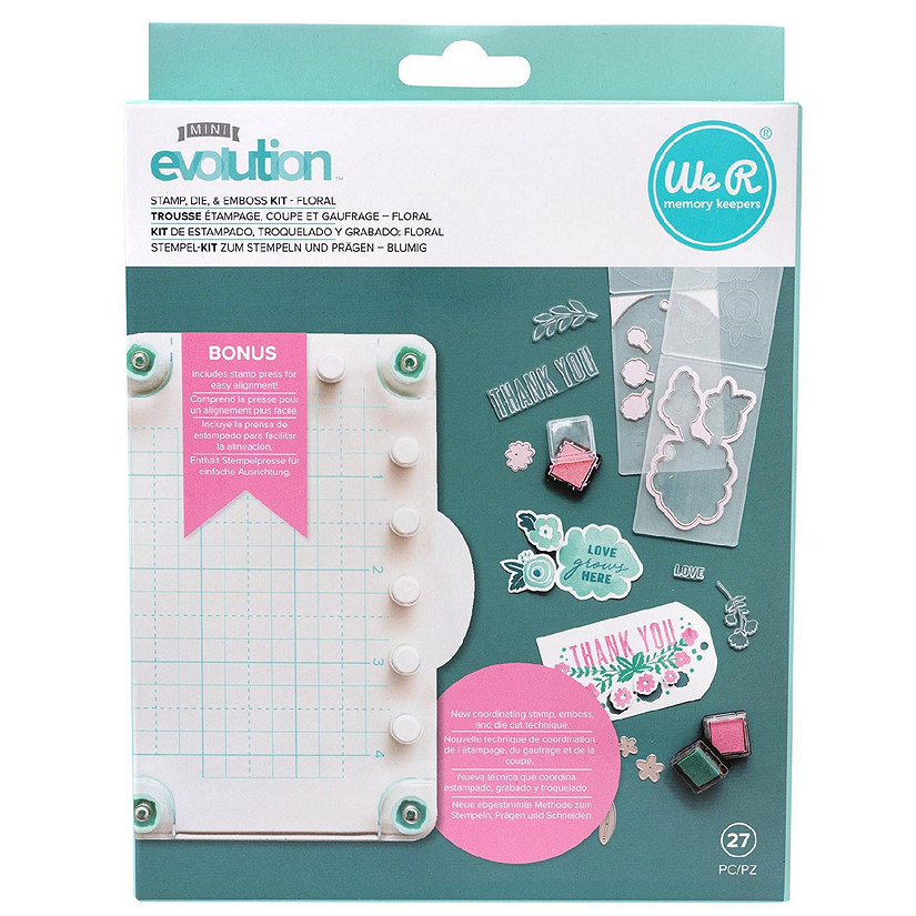 We R Memory Keepers Mini Stamp & Die Value Bundle | Oriental Trading