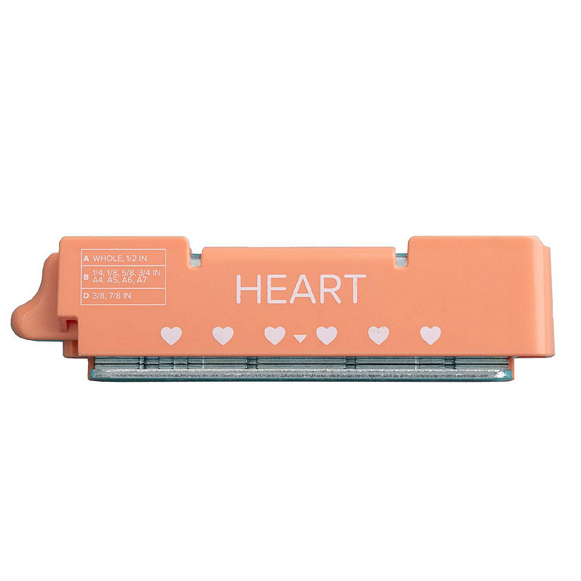 We R Memory Keepers Multi Cinch Cartridge-Heart Punch | Oriental Trading