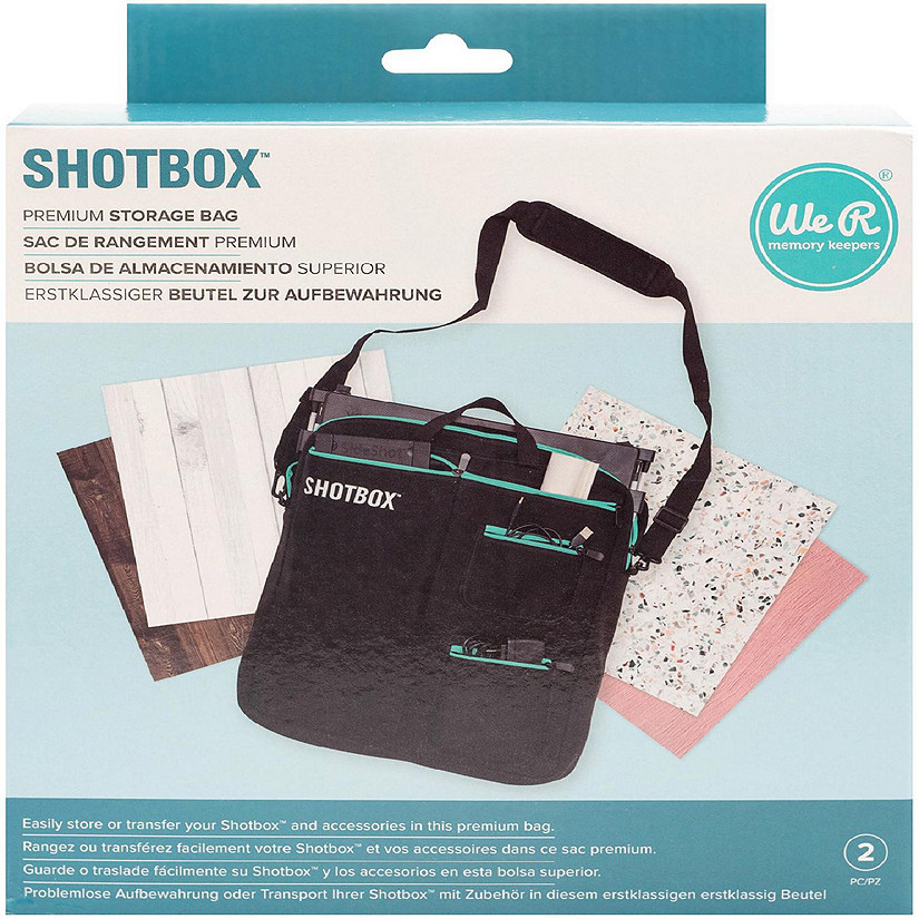 We R Memory Keepers ShotBox Premium Storage Bag-2 Pieces | Oriental Trading