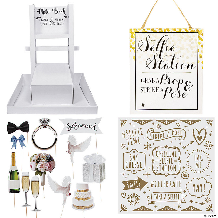 Wedding Selfie Station Kit - 15 Pc.