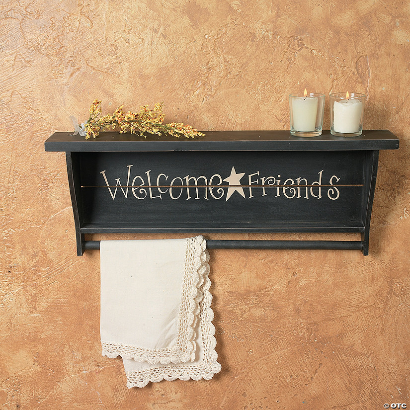 “Welcome Friends” Shelf - Discontinued