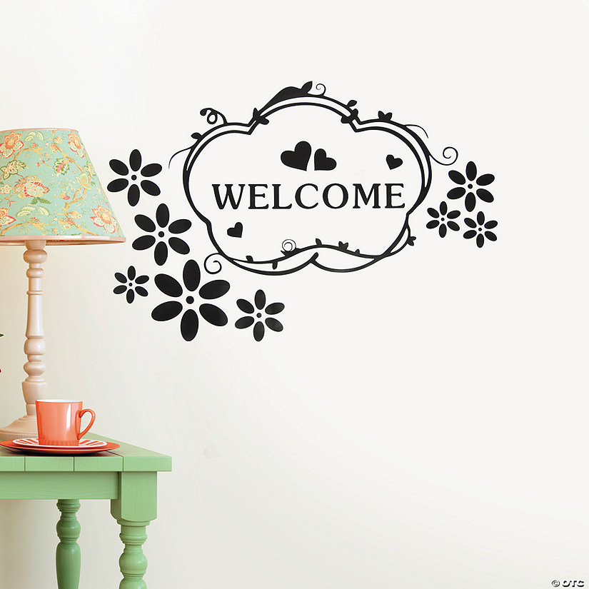 Welcome Wall Decal Welcome Wall Decal SVG Welcome Decorative Vinyl SVG