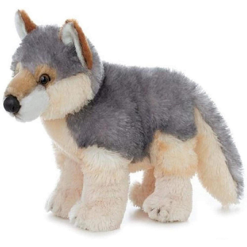 Willy 12" Plush Wolf by Aurora - 30503 | Oriental Trading