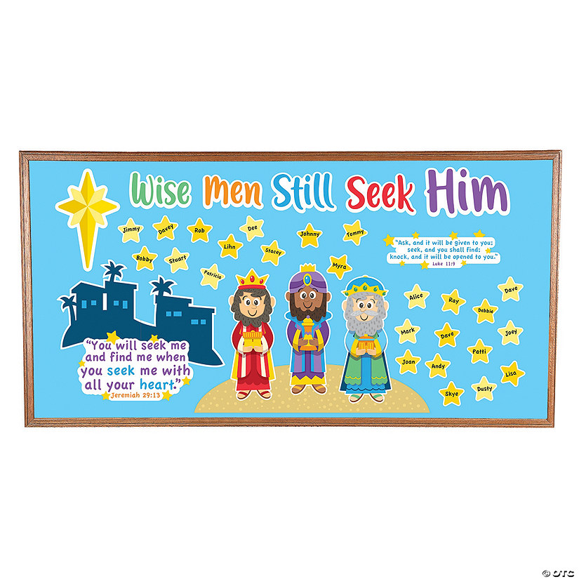 Wise Men Still Seek Him Bulletin Board Set | Oriental Trading