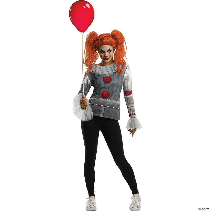 Women's IT: Chapter 2 Pennywise Costume Kit - Discontinued