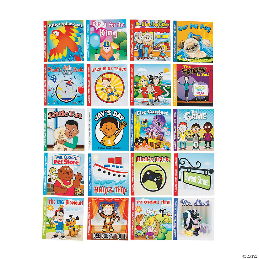 Word Family Readers - 20 Pc. - Discontinued
