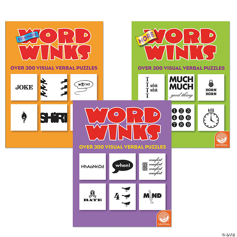 Word Winks: Set of 3 - Discontinued