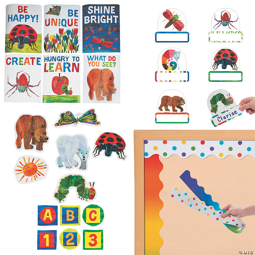 World of Eric Carle Classroom Decorating Kit - 208 Pc.