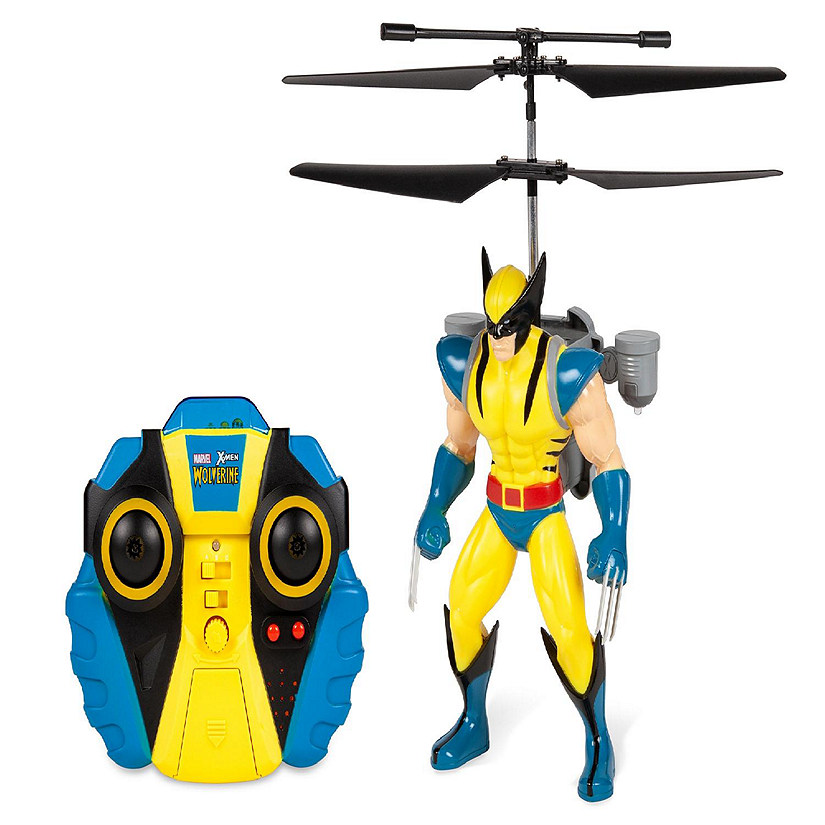World Tech Toys: Marvel X-Men Wolverine 2CH Jetpack Flying Figure IR ...