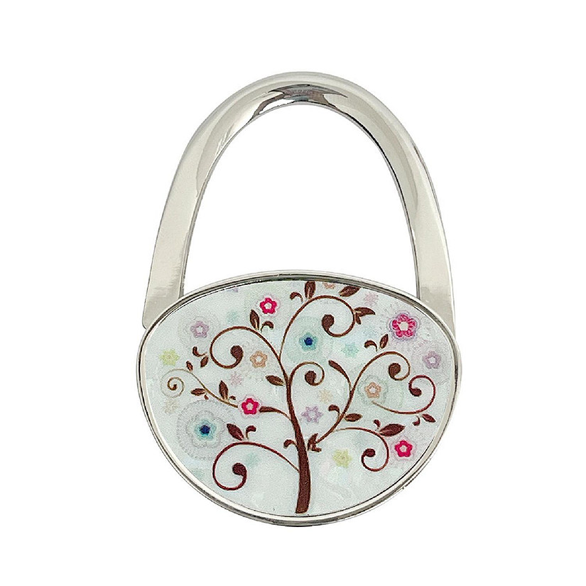 Wrapables Stylish Purse Hook Hanger, Foldable Handbag Table Hanger ...