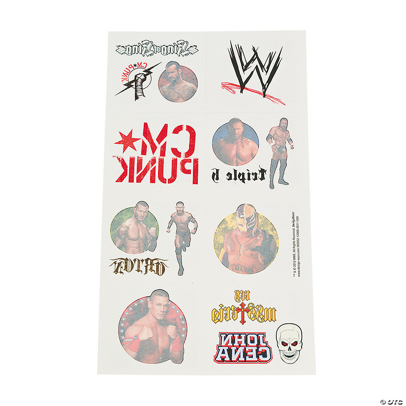 WWE™ Tattoos - Discontinued