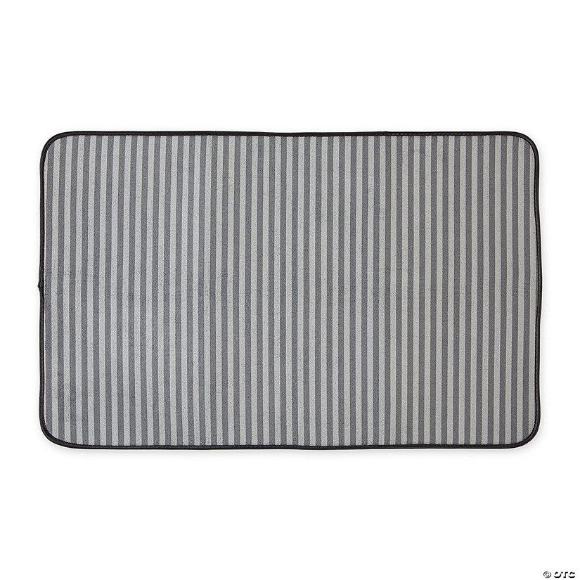 Xl Gray Stripe Cage Mat | Oriental Trading