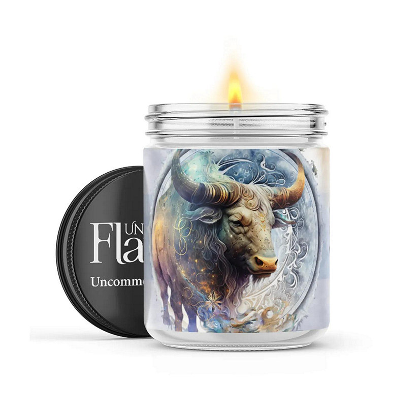 Zodiac Taurus - 22-oz Candle Jar - Black Ice - Uncommon Flame ...