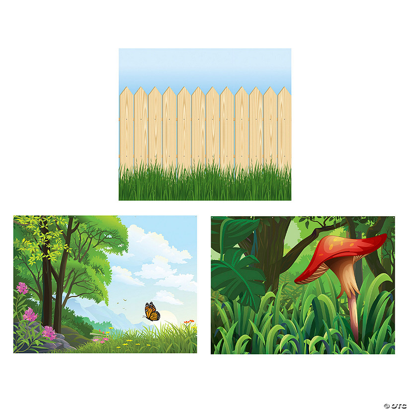 Zoom In VBS Multicolor Backdrop Banner Kit – 4 Pc.
