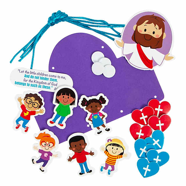 Jesus Loves Children Craft