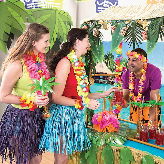 Tiki Hut Decorations Luau Party | Shelly Lighting